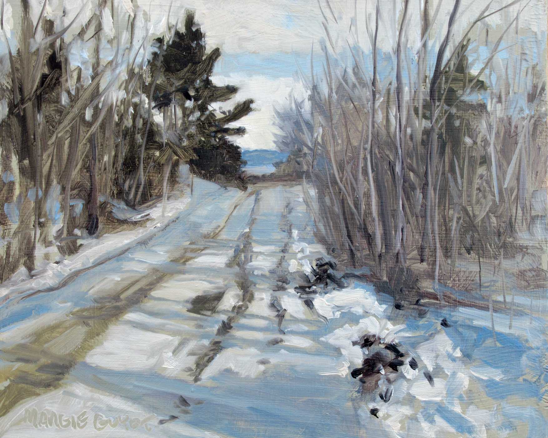 “Brant Road – Looking West” – Margie Guyot Art