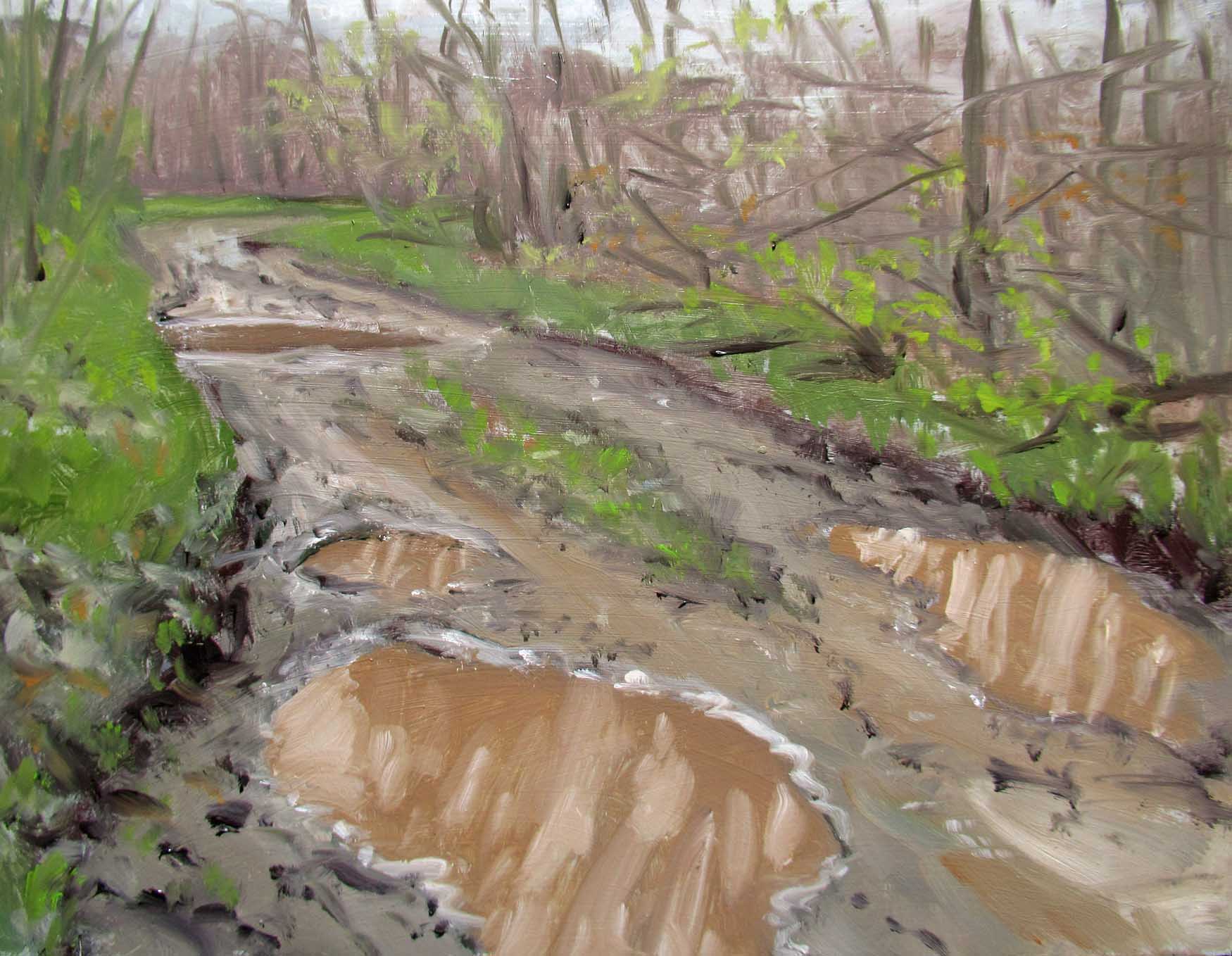 I love Mud Puddles – Margie Guyot Art