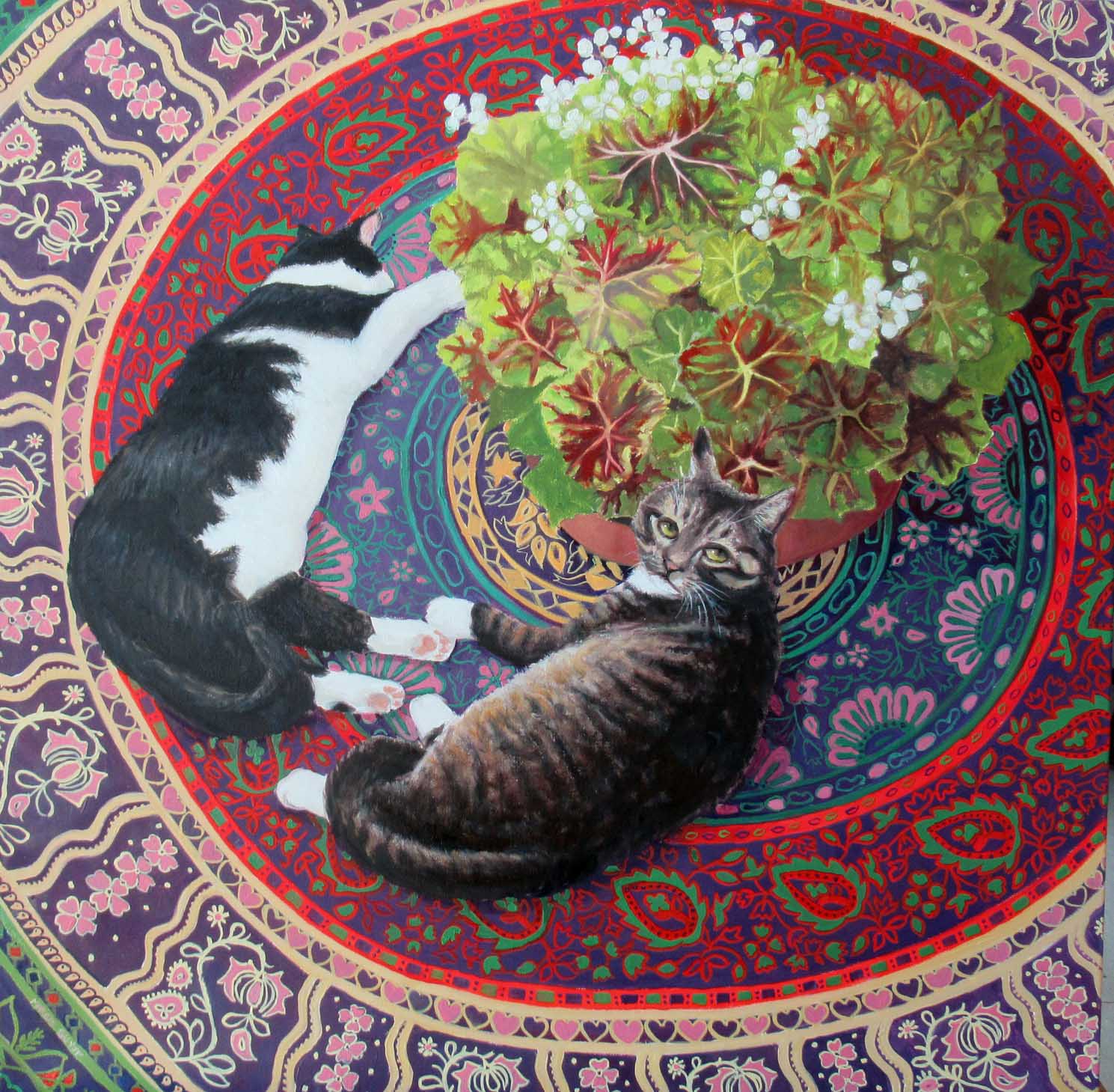 Finished! “Good Boys” – Margie Guyot Art