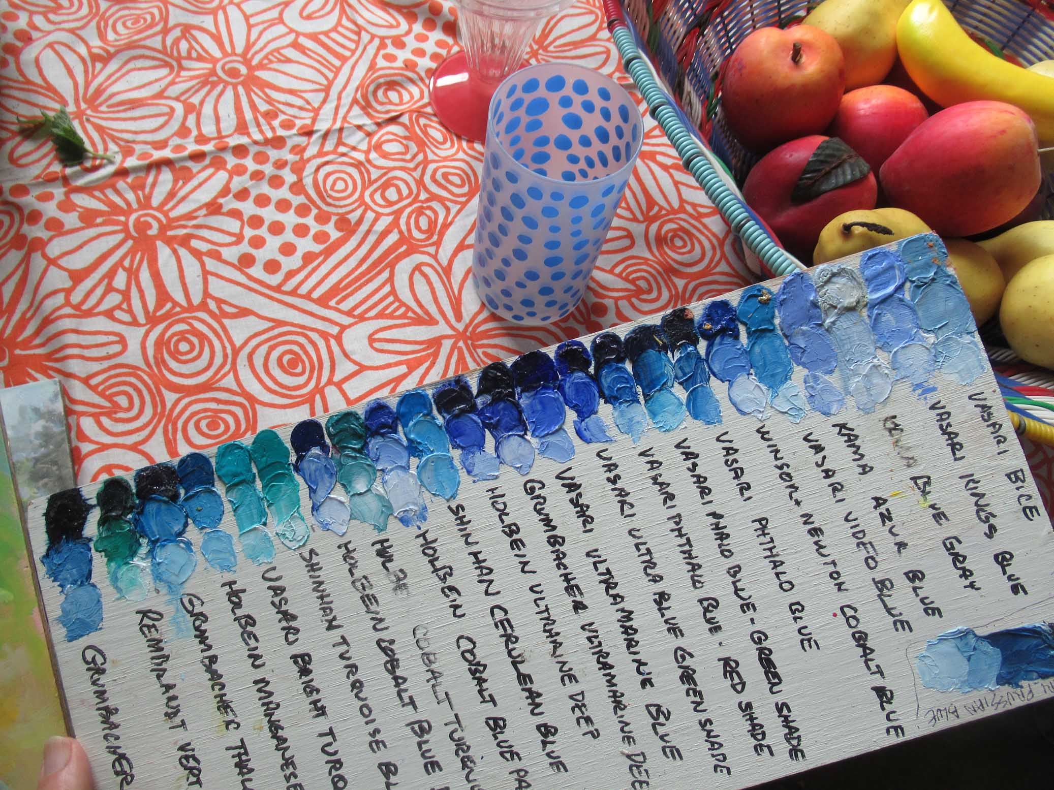 Day 5: What Blue is That? – Margie Guyot Art